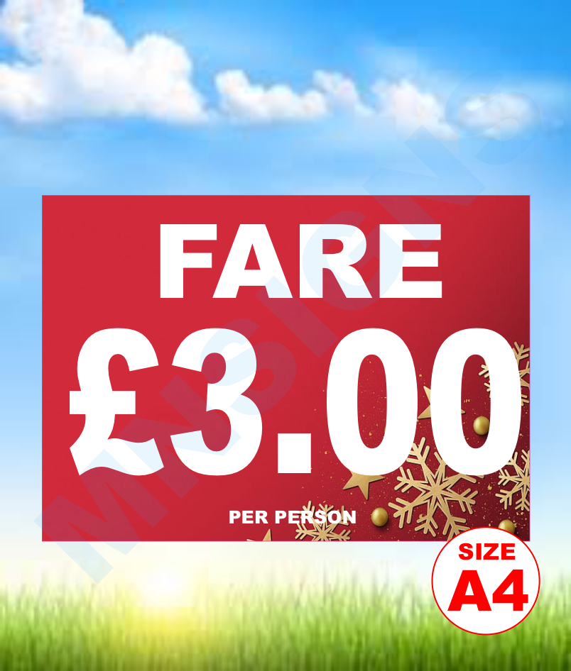 Price Signs – Bouncy Signs